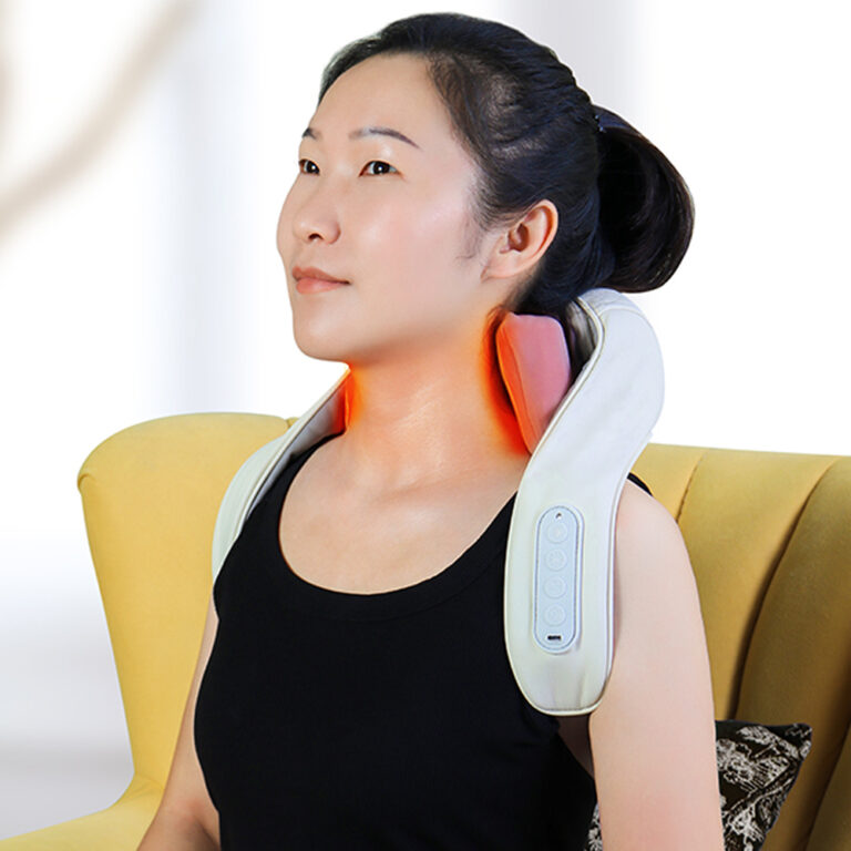 New Style Neck Hand Shaped Massager Wireless Shiatsu Electric Heating Neck And Shoulder Massager