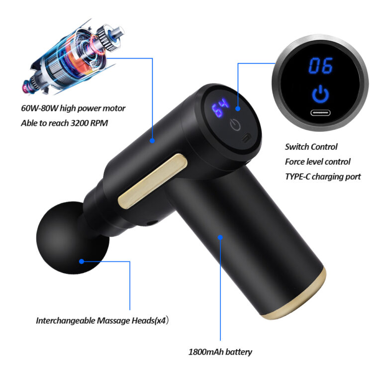 Mini Charging Fascia Gun Vibration Massage Machine Mini Fascia Muscle
