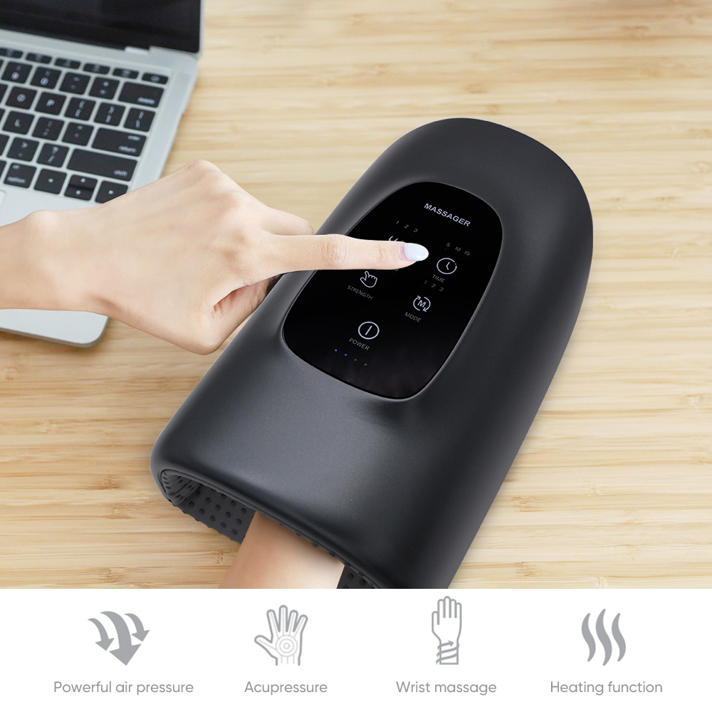 New Magic Electric Vibration Massageing Hand Air Compression Guard Hand ...