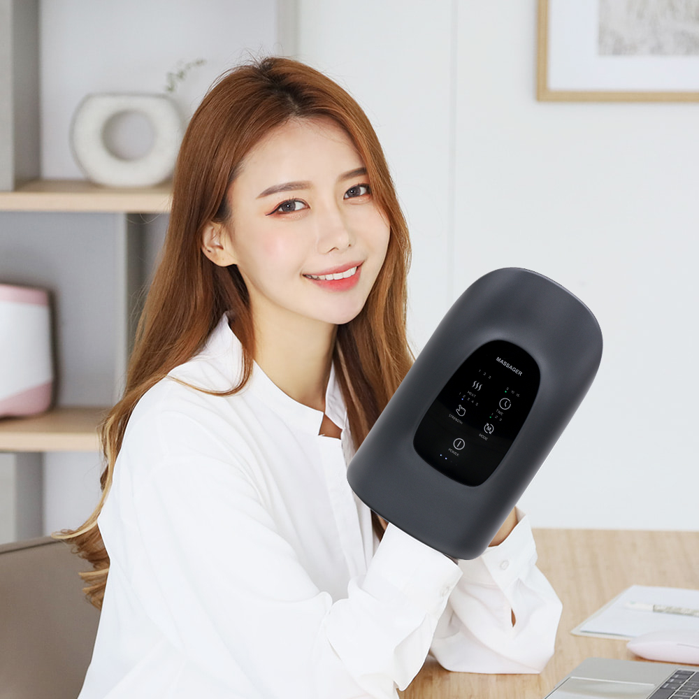 New Magic Electric Vibration Massageing Hand Air Compression Guard Hand ...